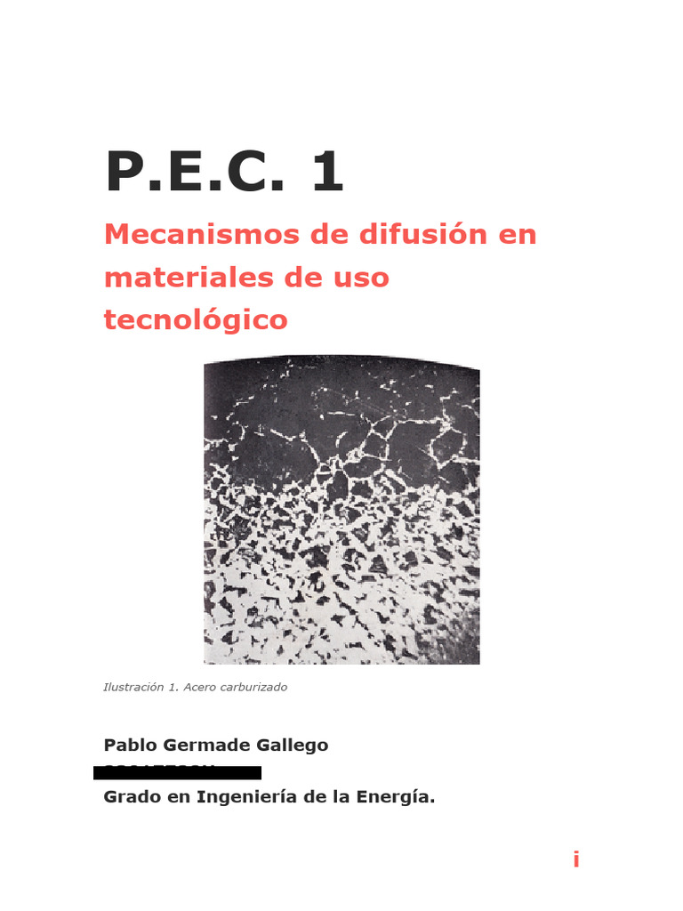 PEC1 Ciencia de Materiales UNED | PDF