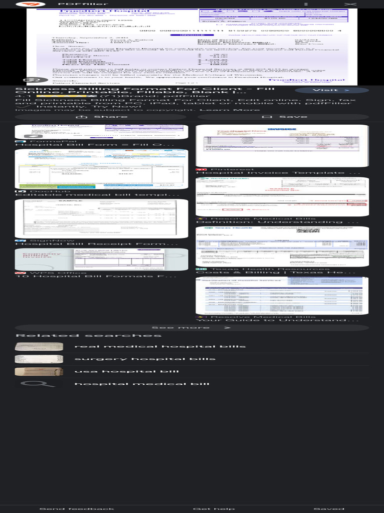 Hospital Proof For Client - Google Search | PDF