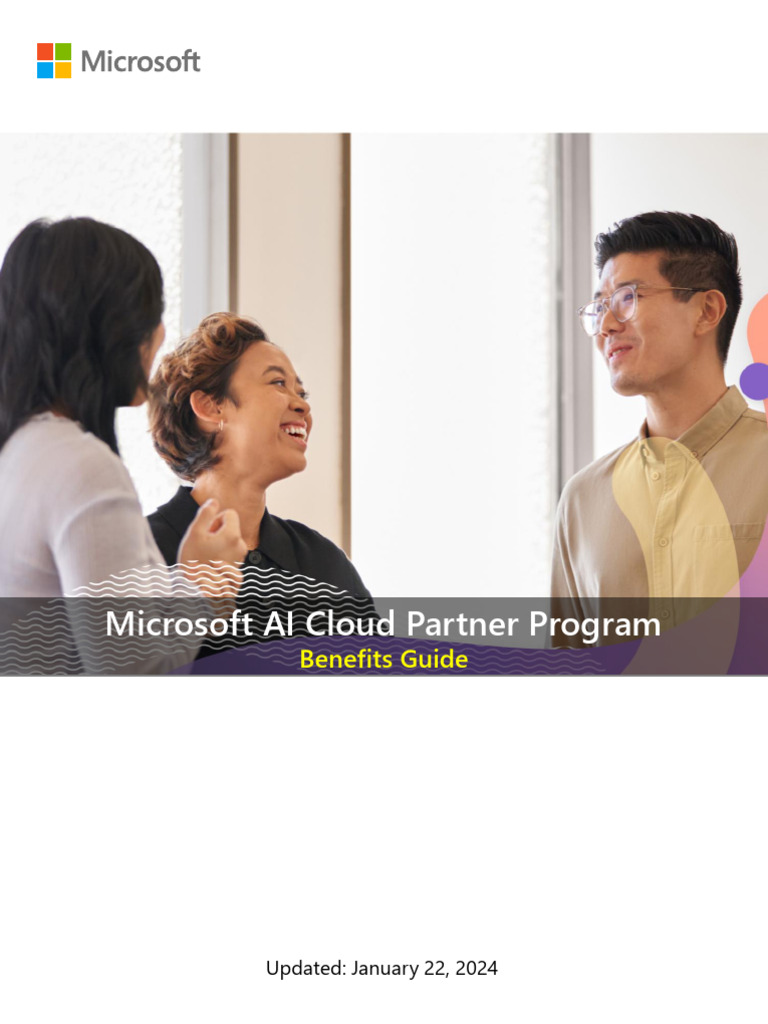 Microsoft AI Cloud Partner Program Benefits Guide | PDF | Microsoft ...