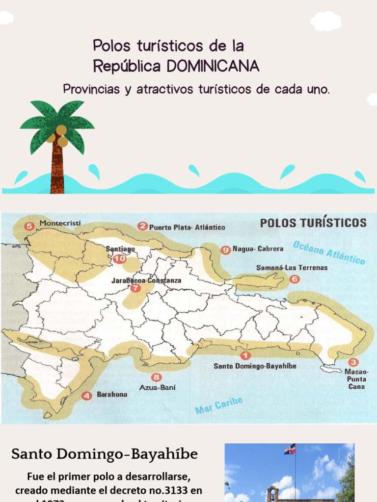 Polos Turísticos de La República DOMINICANA | PDF