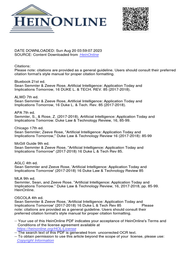 Criticism of Using AI | PDF | Artificial Intelligence | Intelligence ...