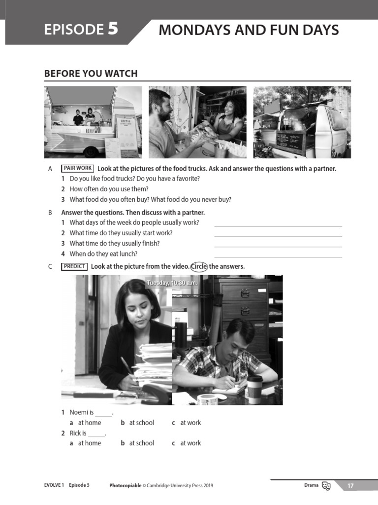 English 2. VRB - Episode 5 PDF | PDF | Language Arts & Discipline