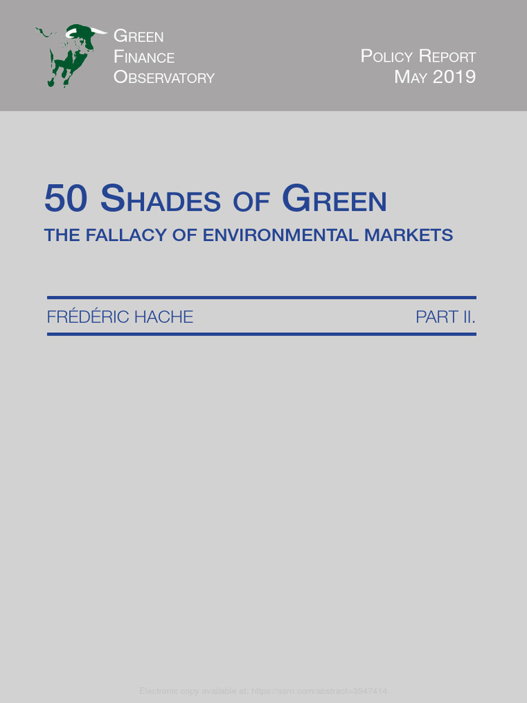 50 Shades of Green Fin - G.F Observatory | PDF