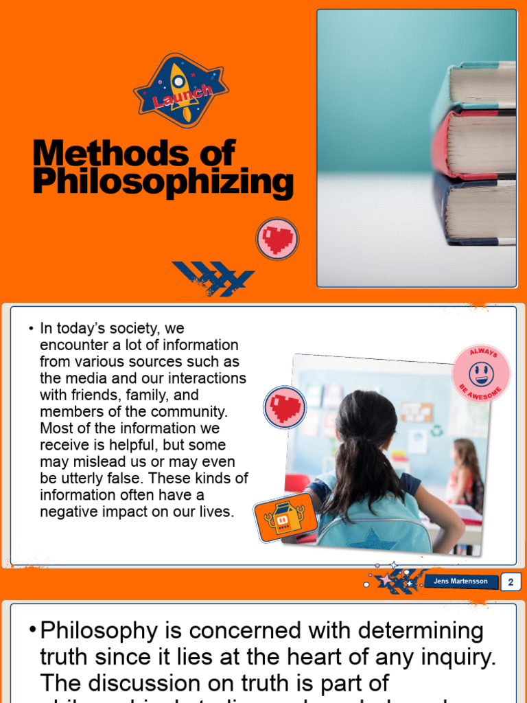 Methods of Philosophizing Partial | PDF | Truth | Opinion