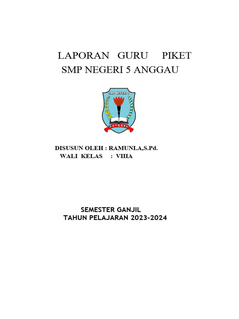 LAPORAN GURU PIKET Semester Genap Tapel 2022-2023 | PDF