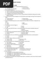 History G11 Unit 1 | PDF | Primary Sources | Ethiopia