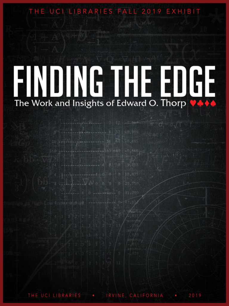 Finding The Edge | PDF | Card Counting | Black–Scholes Model