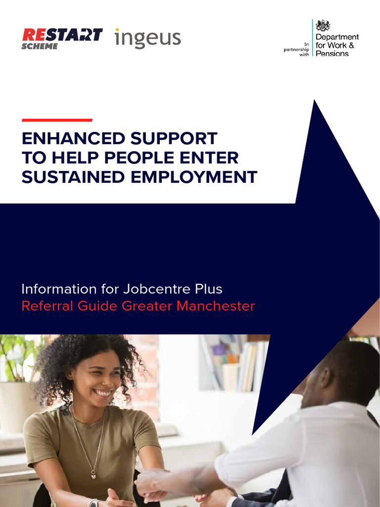 Restart Scheme Guide for Jobcentre Plus | PDF | Employment | Manchester