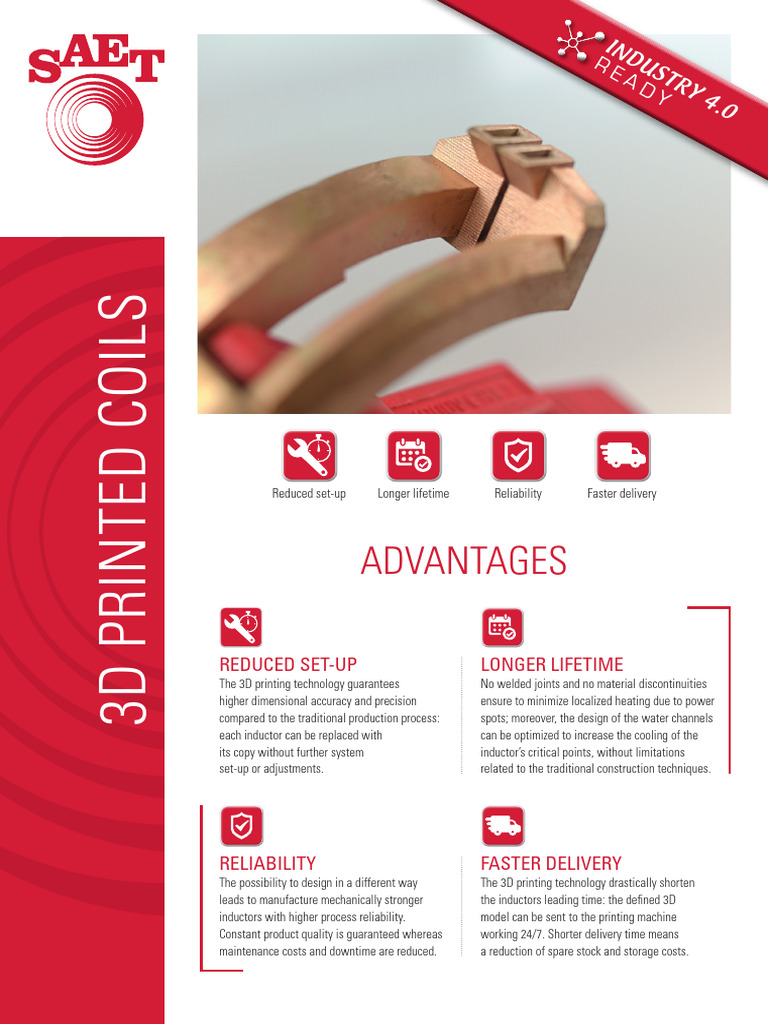 3D Printed Coils | PDF | 3 D Printing | Reliability Engineering