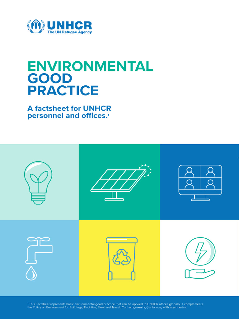 Environmental Good Practice Factsheet | PDF | Waste | Reuse