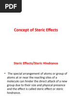 Steric Effect: Types of Steric Effects | PDF | Molecules | Chemical Bond