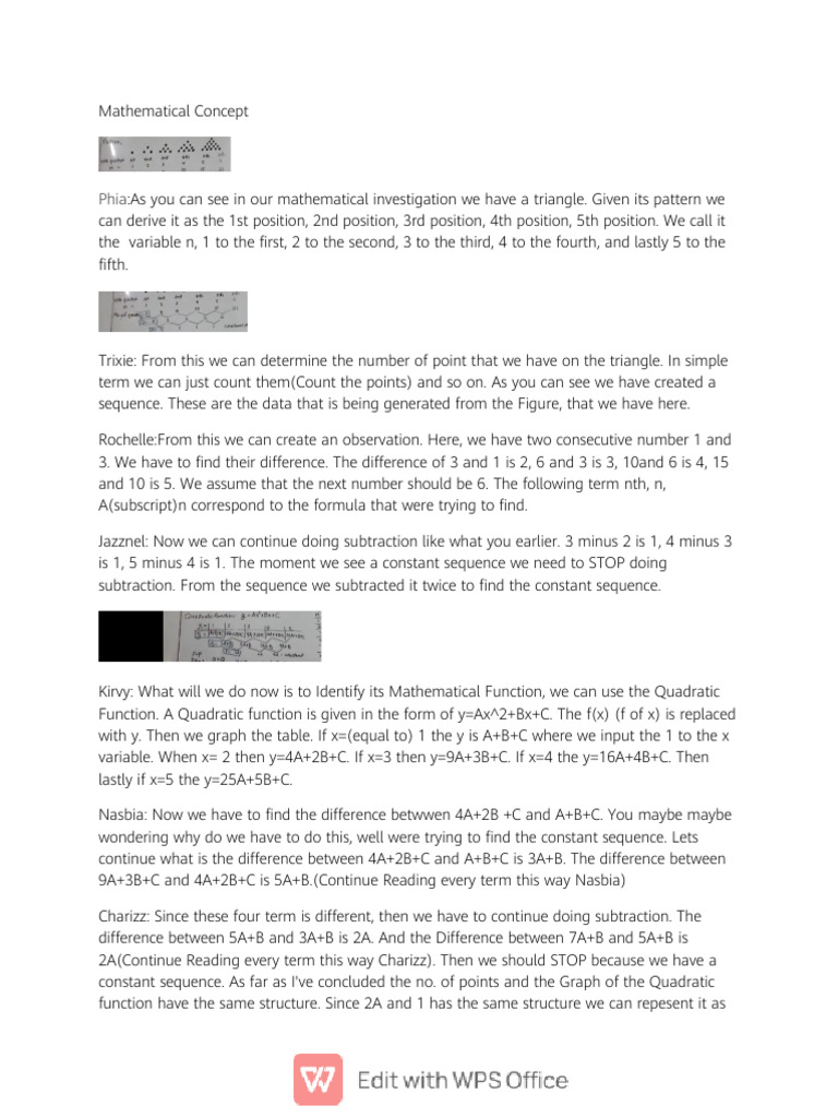 Understanding Quadratic Functions in Triangles | PDF