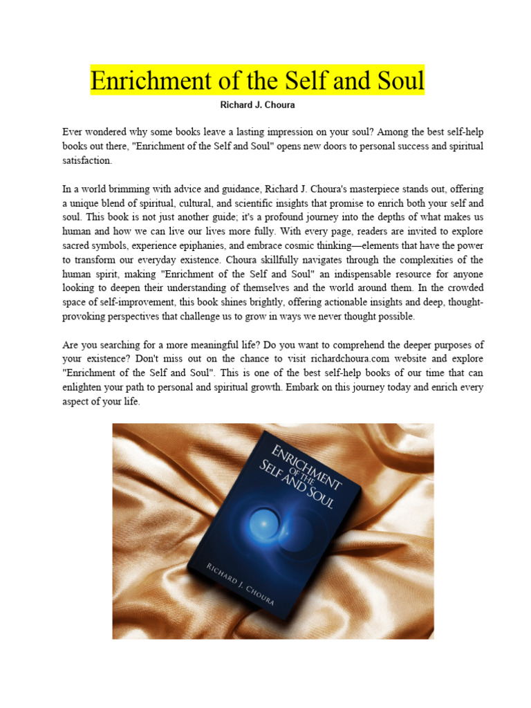 Enrichment of Self and Soul Guide | PDF