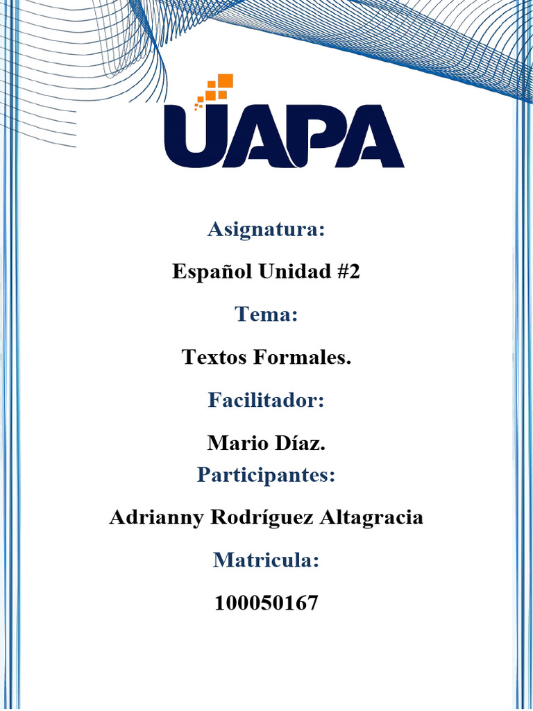 Tipos de Textos Formales en Español | PDF | Crecimiento personal y ...