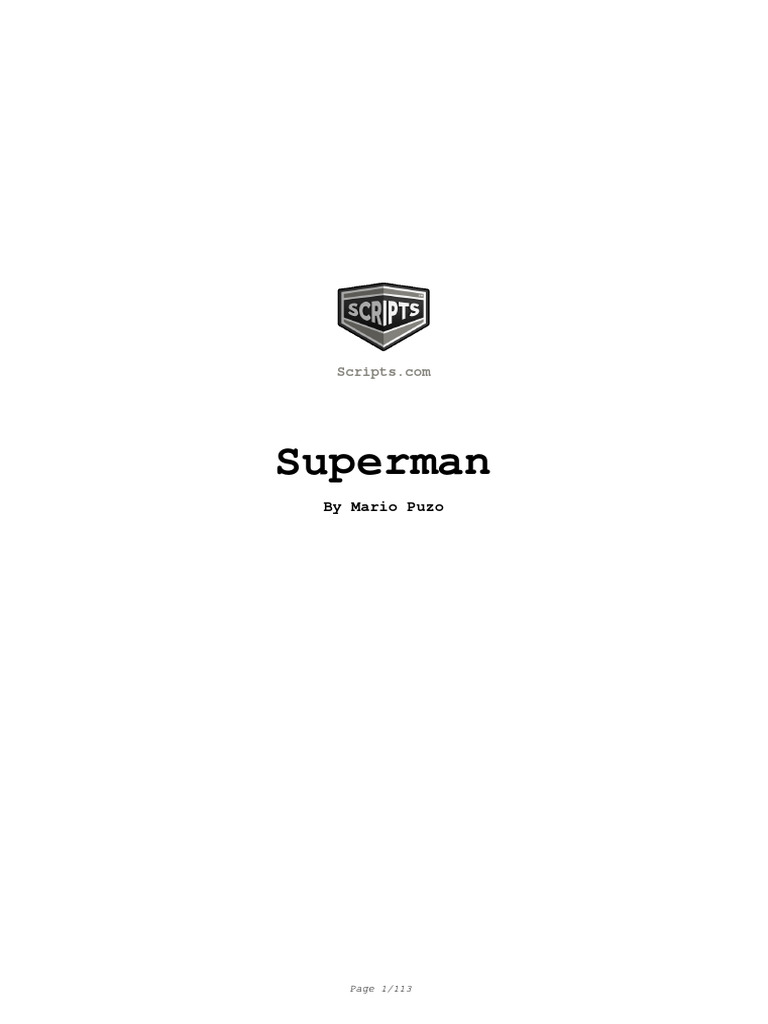 scripts.com_superman | PDF