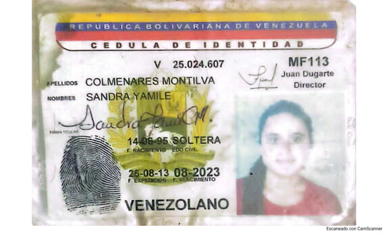 Cedula de Sandra | PDF