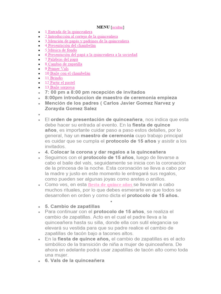 Protocolo de 15 | PDF