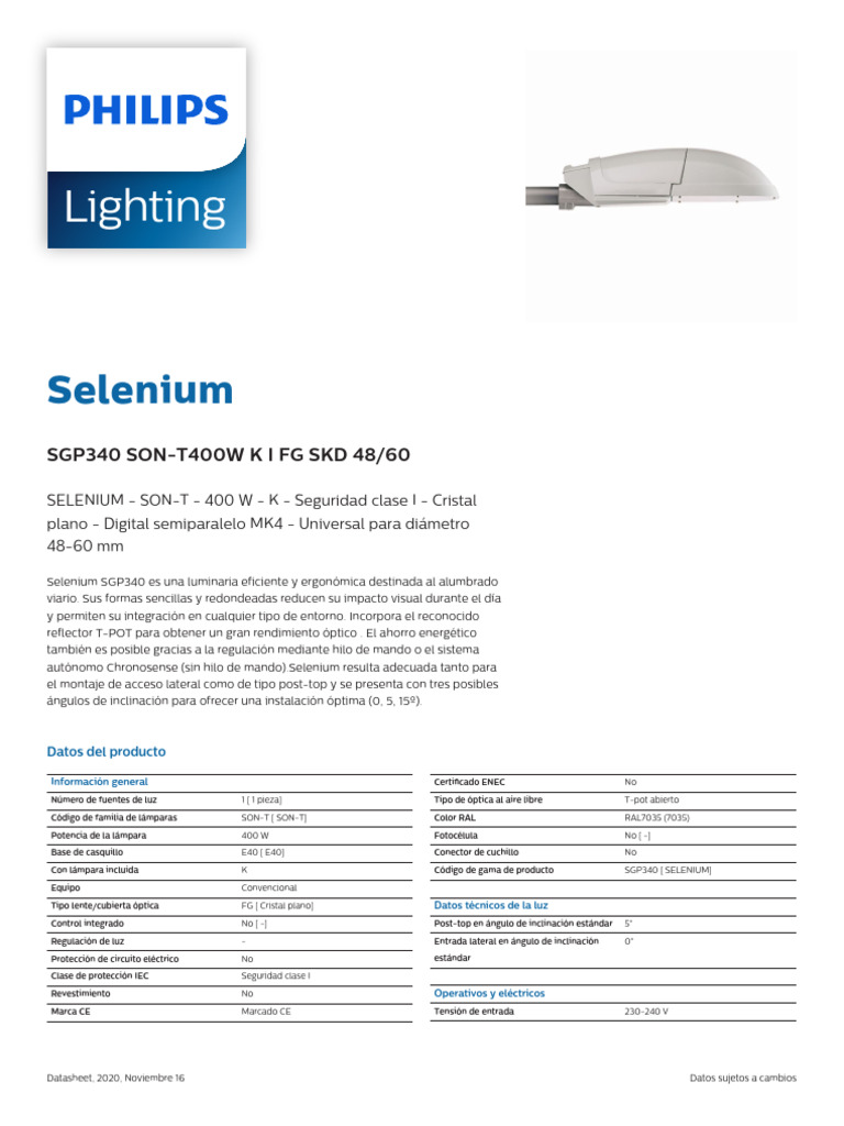 Lighting Lighting: Selenium | PDF | Óptica