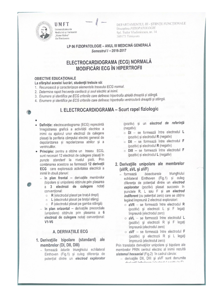 ELECTROCARDIOGRAMA (ECG) NORMALÀ | PDF