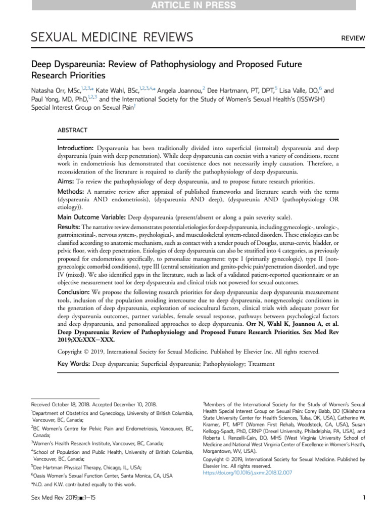 Orr 2019 | Download Free PDF | Urinary Tract Infection | Irritable Bowel Syndrome