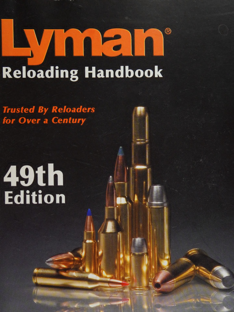 Lyman Reloading Handbook 49th Edition | PDF | Projectiles | Projectile ...