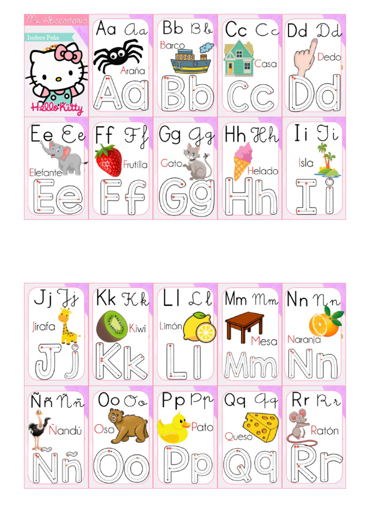 Abecedario Hello Kitty | PDF