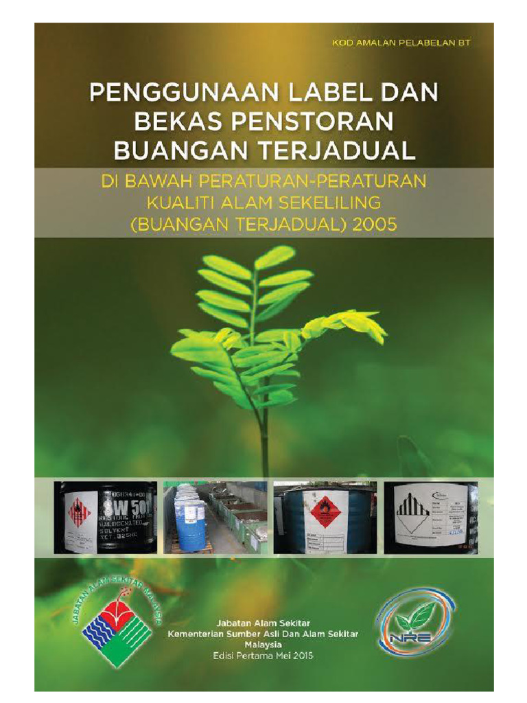 DOE Code of Scheduled Waste Labelling Practice | PDF