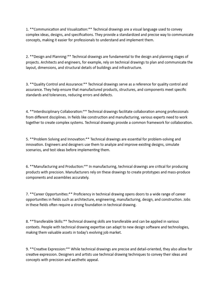 Info On Technical Drawing. | PDF | Technical Drawing | Computer Aided Design