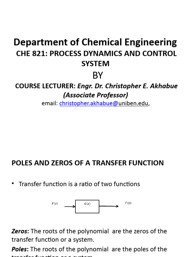 Che821 Lecture Six | PDF | Zero Of A Function | Mathematical Analysis