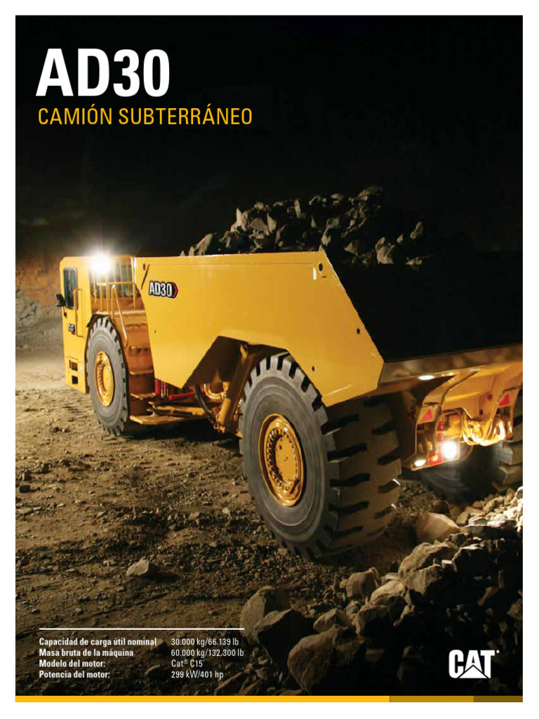 AD30 | PDF | Camión | Minería