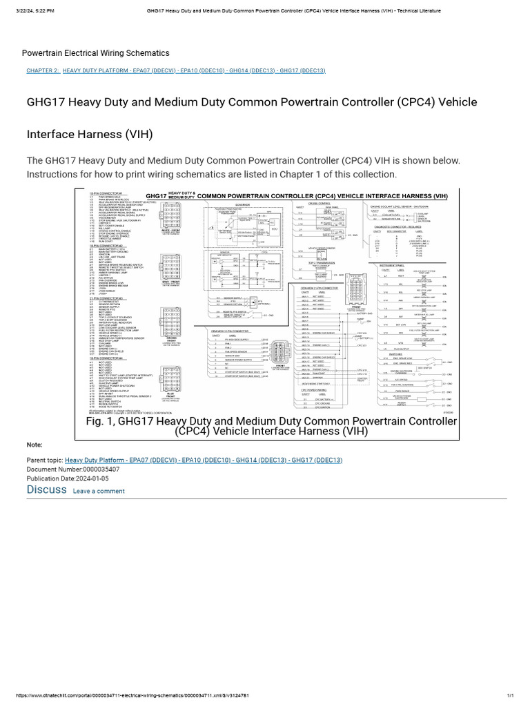 GHG17 Heavy Duty and Medium Duty Common Powertrain Controller (CPC4 ...