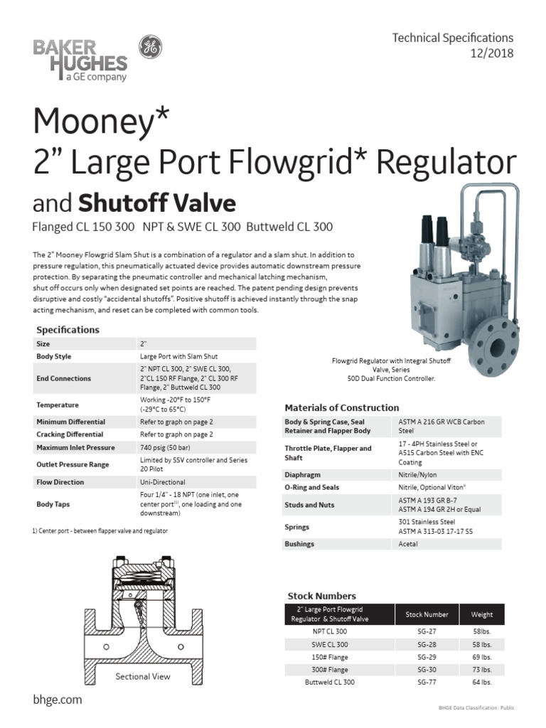 Mooney 2 LP FLowgrid Shutoff Valve | Download Free PDF | Valve | Gas ...