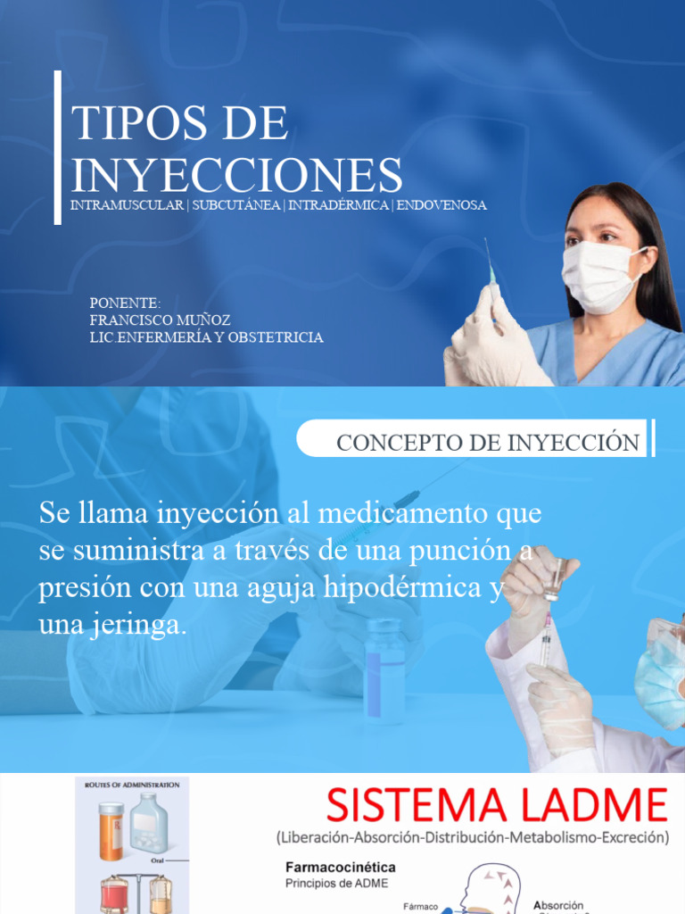 INYECCIONES | PDF