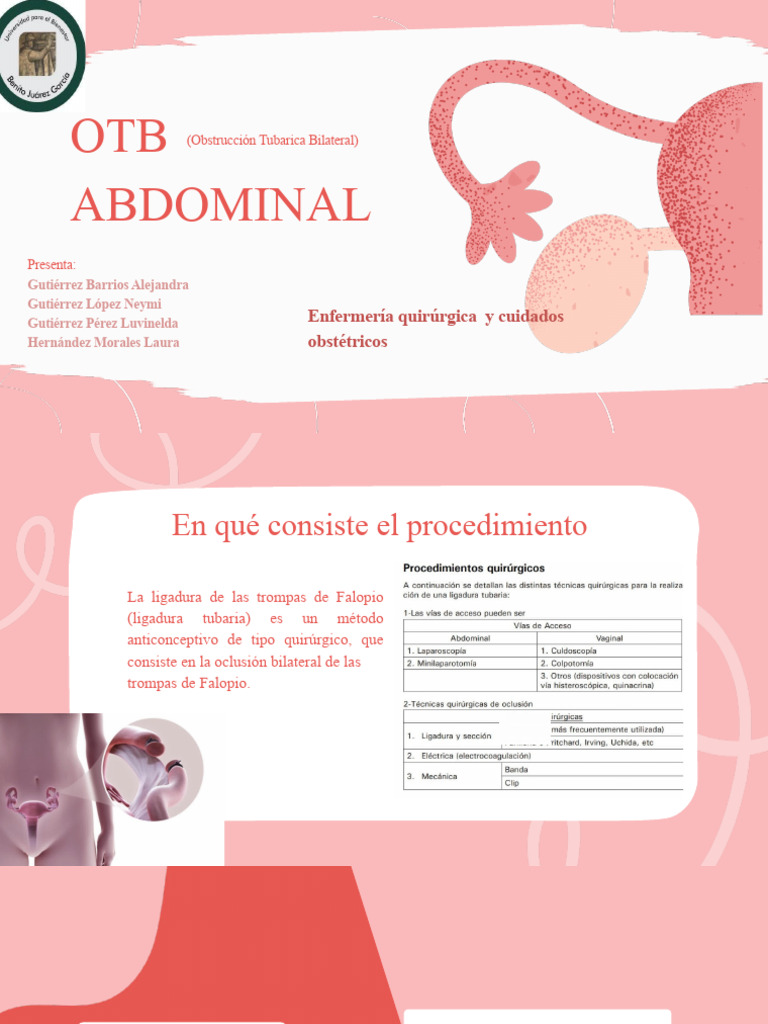 OTB ABDOMINAL | PDF | Reproducción humana | Reproducción