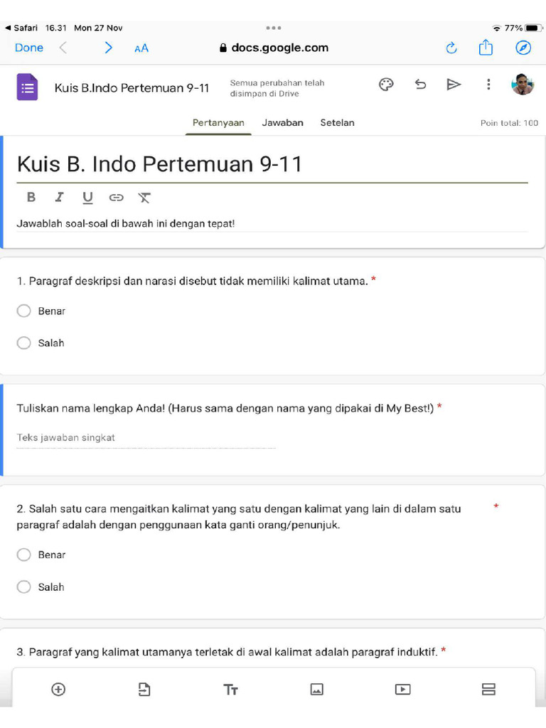 Bahasa Indonesia | PDF