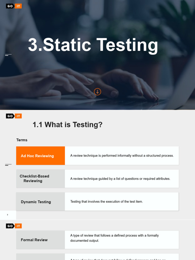Istqb Module 3 Pdf Software Testing Software Development