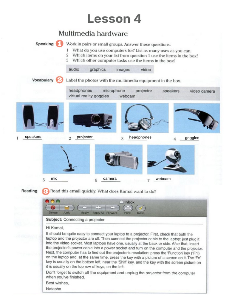 Pre-Intermediate Lesson 4 | PDF