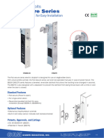 Abloy EL560/EL561 Electric Lock Specs | PDF | Equipment | Manufactured ...