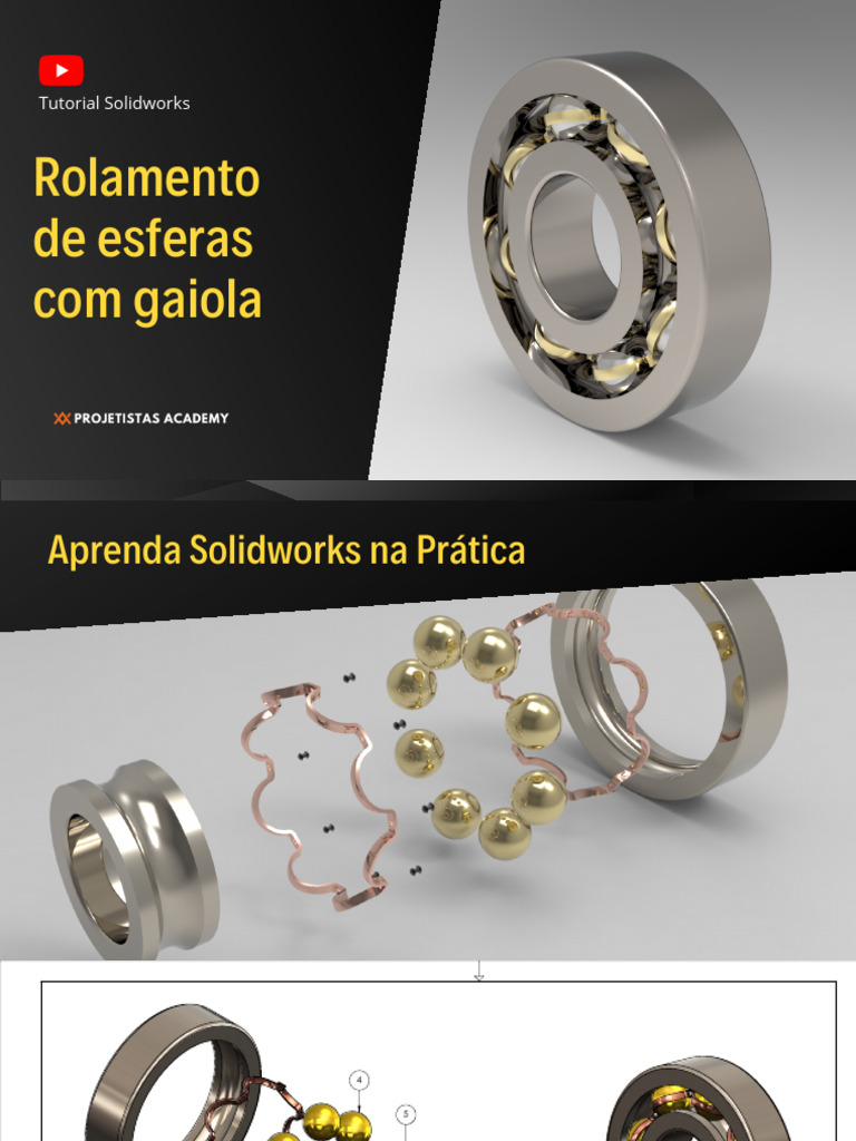 Rolamento de Esferas Desenho | PDF