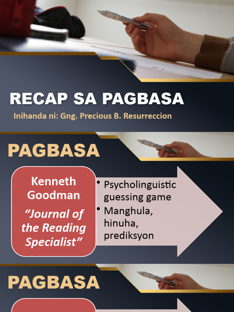 LESSON 1.B Pagbasa | PDF
