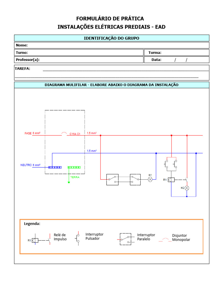 Gabarito Do Formulário Da Prática 05 | PDF | Eletricidade | Bens manufaturados
