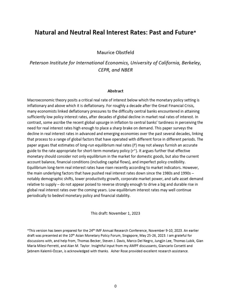 Neutral | PDF | Interest Rates | Interest