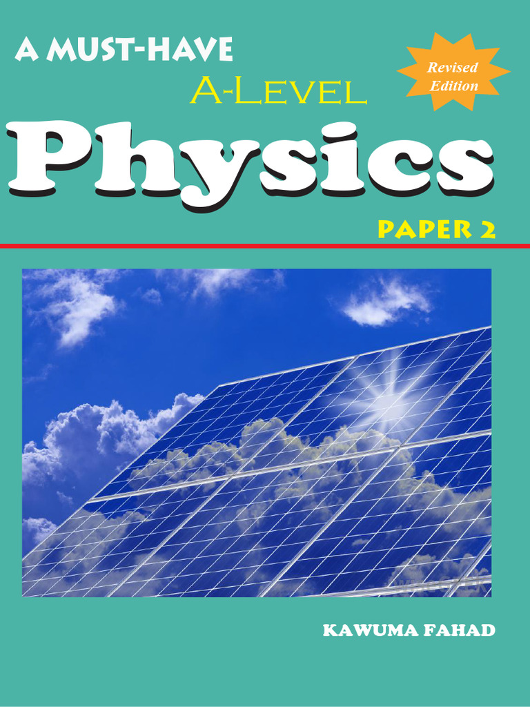 A Level Physics Paper 2 by K.F | PDF | Physics | Reflection (Physics)