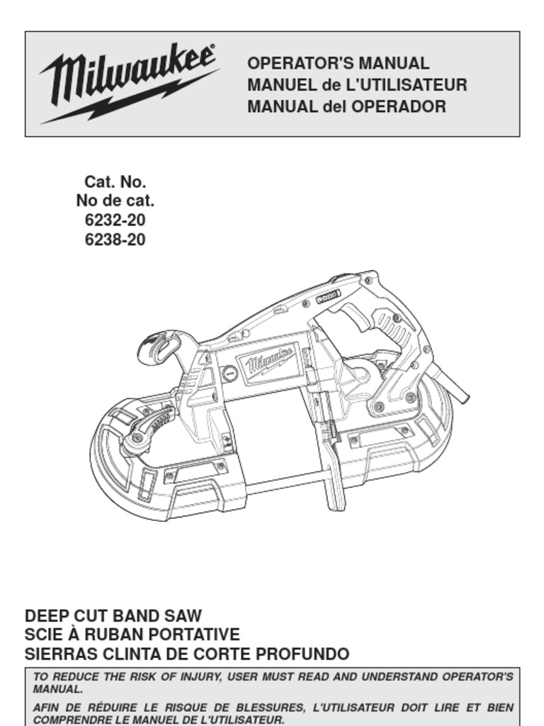 Operator'S Manual Manuel de L'Utilisateur Manual Del Operador | PDF ...