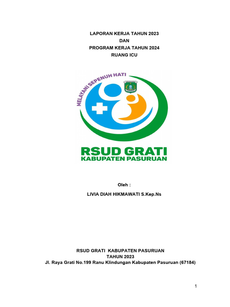 Laporan Evaluasi Dan Program Kerja Karu Icu 2023 | PDF | Bisnis