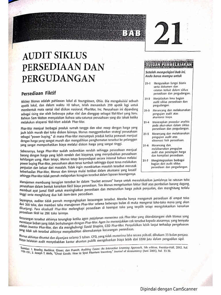 Audit Lanjutan Persediaan Dan Pergudangan | PDF