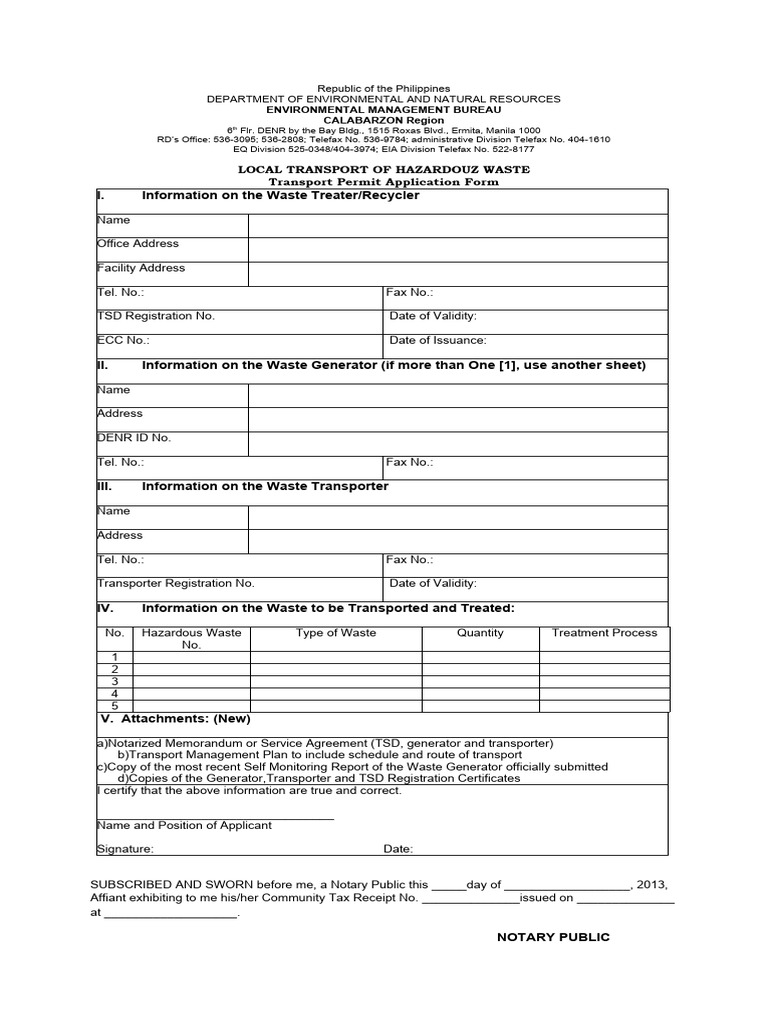 PTT Application Form | Download Free PDF | Waste | Economy And The ...