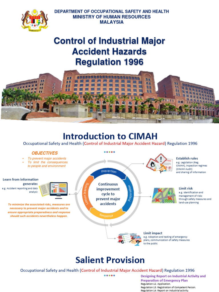 Cimah Regulation | PDF | Emergency Management | Occupational Safety And ...