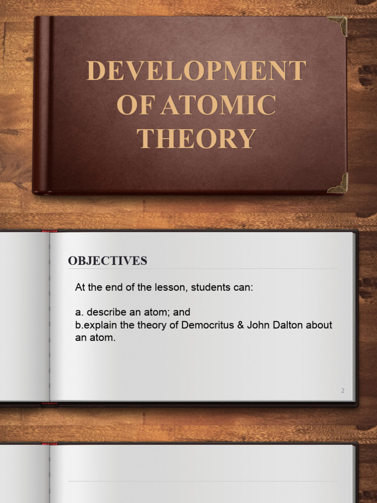 Atomic Theory: Democritus & Dalton Explained | PDF | Atoms | Matter