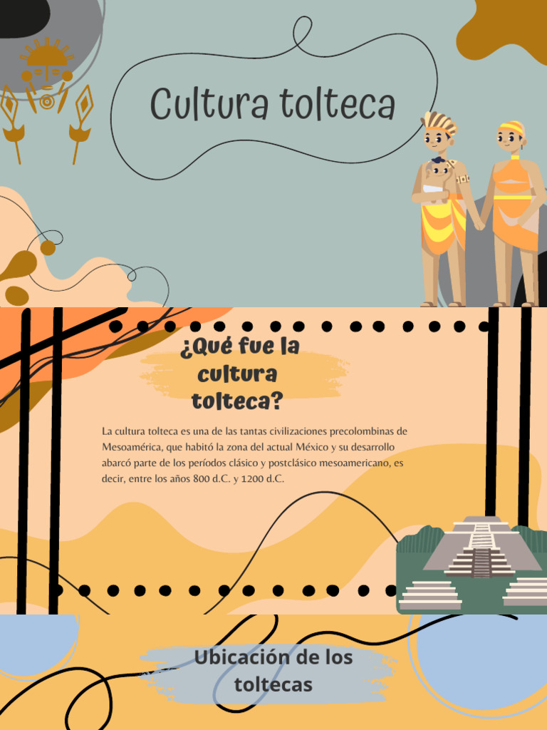 Cultura Tolteca | PDF | Ciencias sociales | Historia